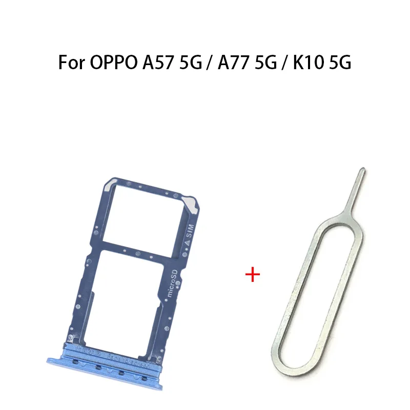 SIM Card Tray + SD Card Tray Socket Reader Holder Slot For OPPO A57 5G ...