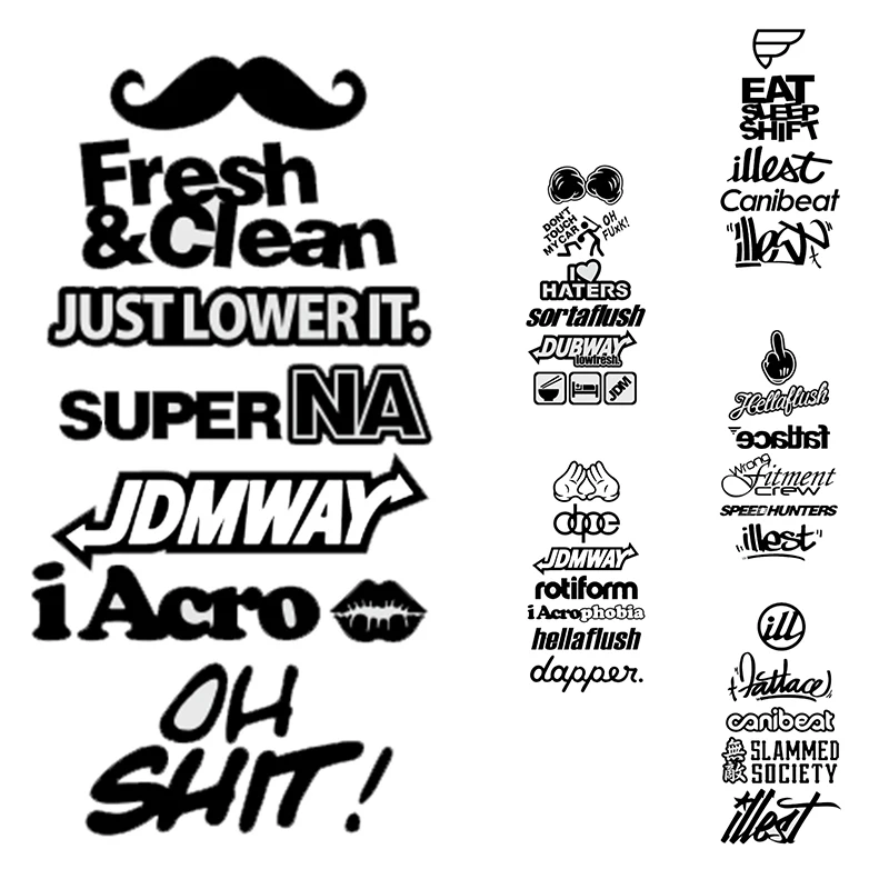 Hellaflush Stickers Pack