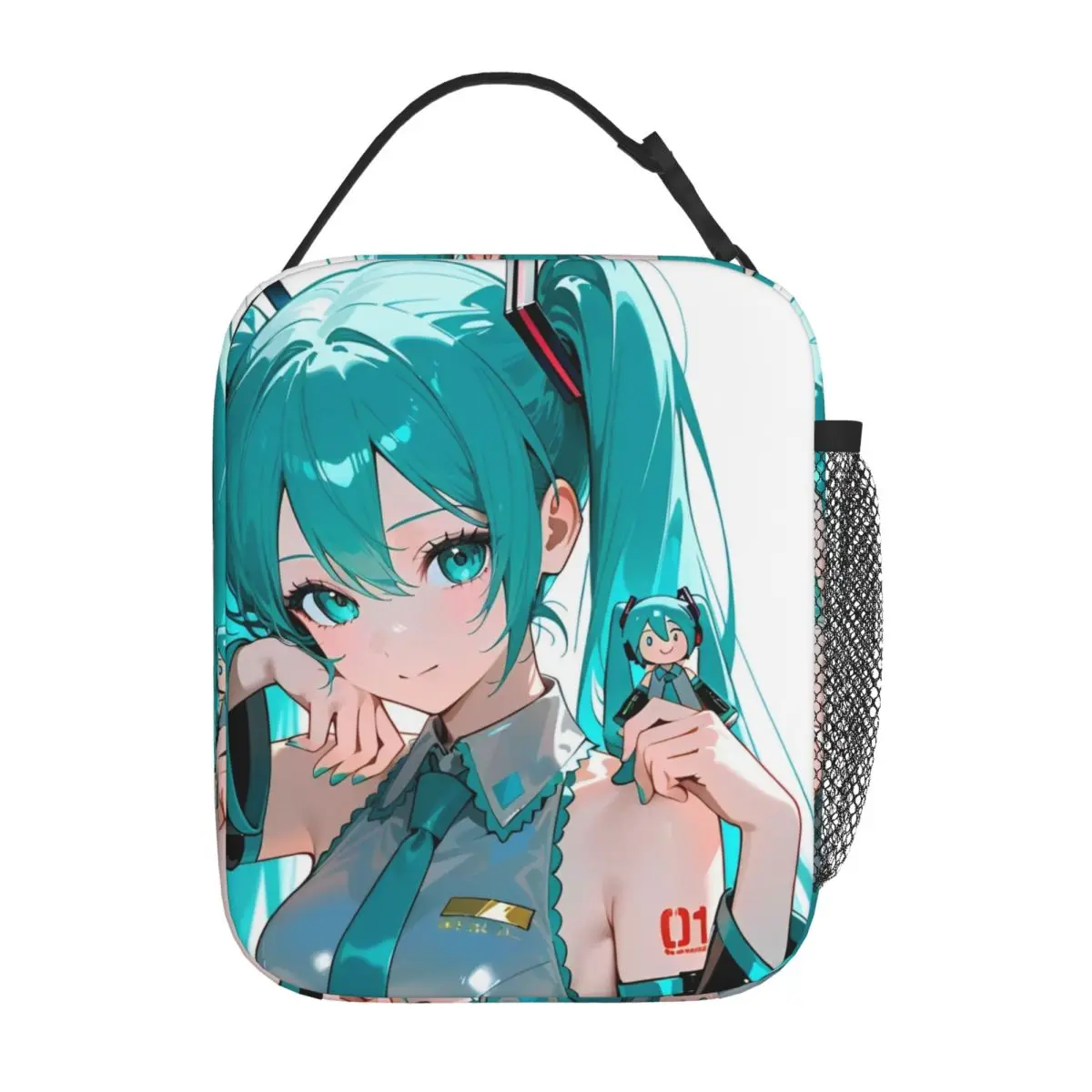 Hatsune Miku Insulated Lunch Bag Cooler Bag Lunch Container Kawaii ...