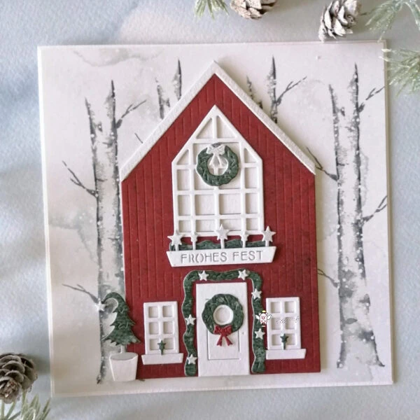 Troqueles de corte de metal para manualidades, molde de troquelado, decoraciones de la casa de ...