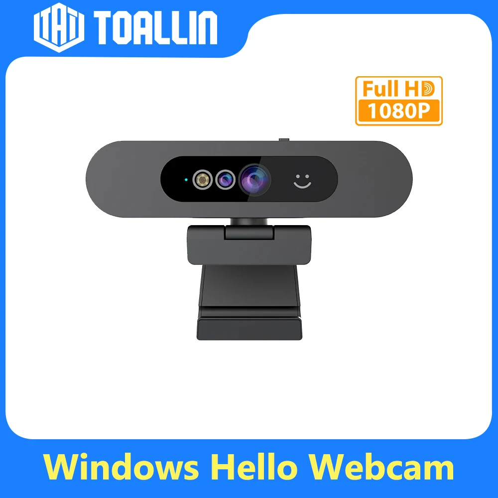 TOALLIN-1080P-FHD-Webcam-PC-c-mera-de-computador-USB-C-com-Windows ...