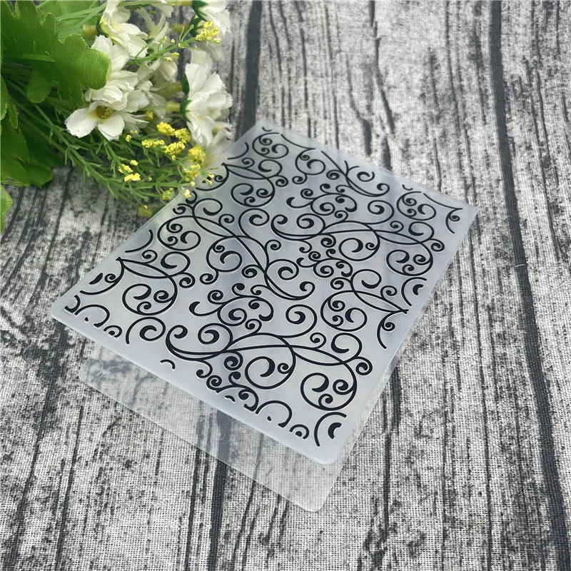 pattern Plastic Embossing Folder For Scrapbook DIY Album Card Tool ...