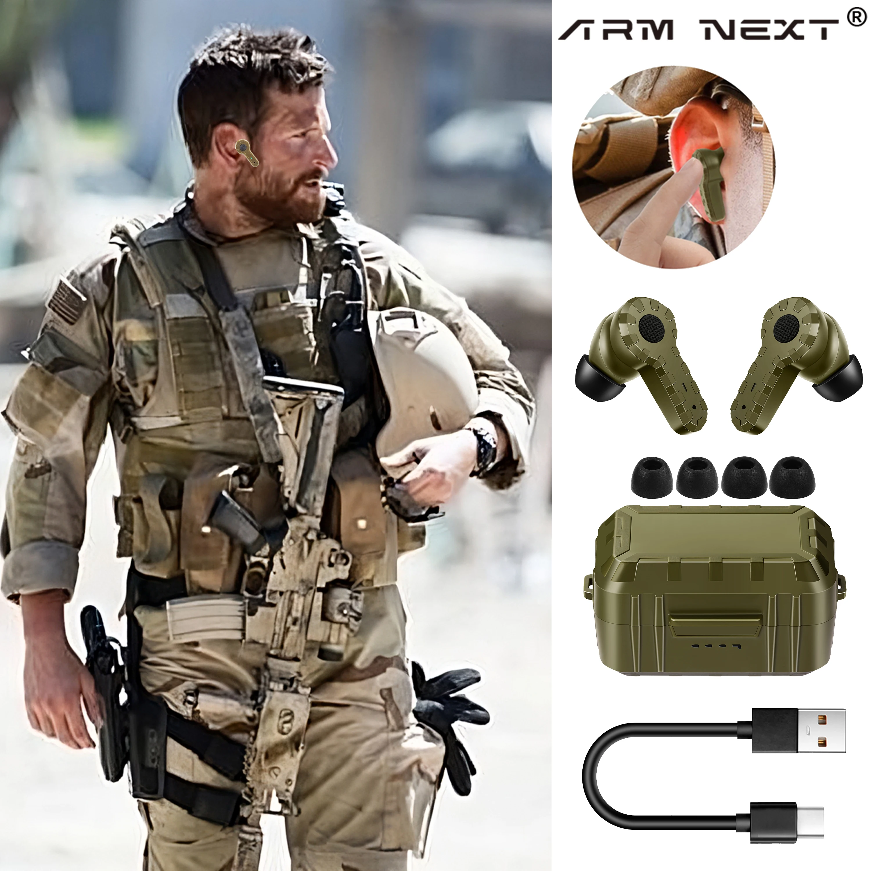New-ARM-NEXT-military-electronic-shooting-pickup-noise-reduction ...