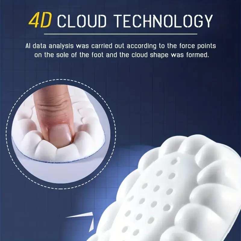 1-pair-of-sports-insole-PU-soft-breathable-shock-absorber-Running ...