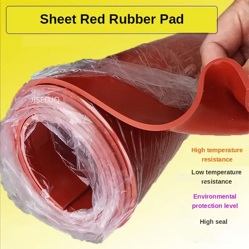 Width-Silicone-Rubber-Sheet-Thickness-Thickness-Thin-Board-Red-Color ...