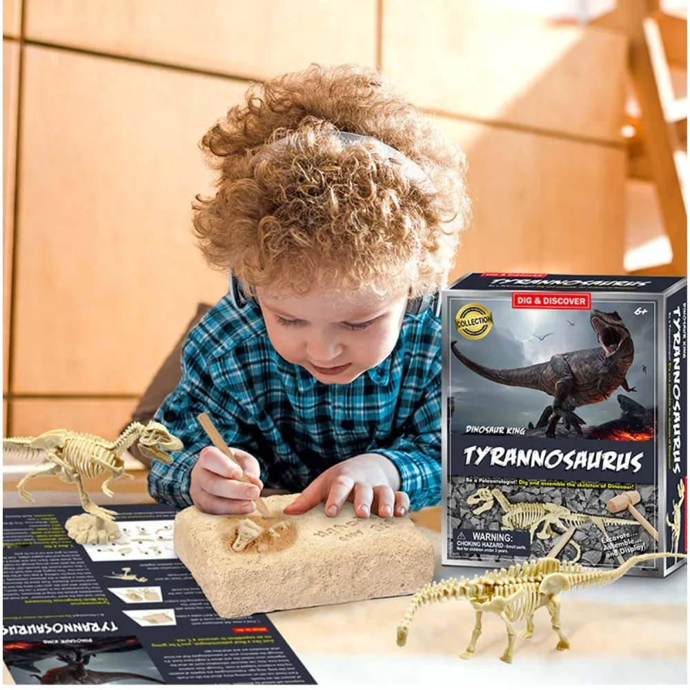 Archeological-Excavation-Animal-Model-Skeleton-Jurassic-Simulation ...
