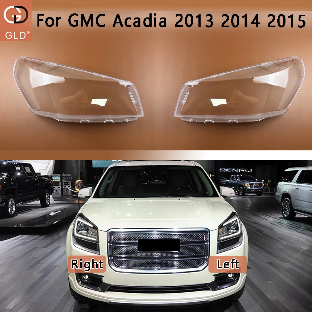For GMC Acadia 2013 2014 2015 Front Headlight Cover Transparent Mask ...