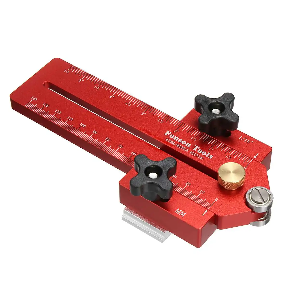 GD704C 140mm Extended Thin Rip Jig Table Saw Jig Guide for Repeat ...