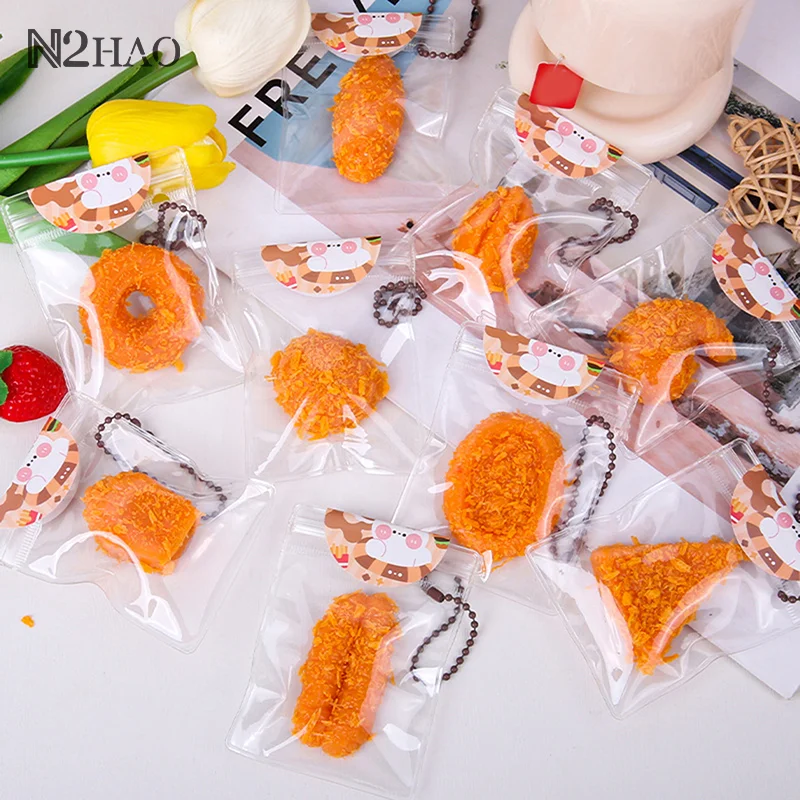 Sensory-Toys-Bread-Crumbs-Fried-Food-Pinch-Toy-Slow-Rebound-Flexible ...