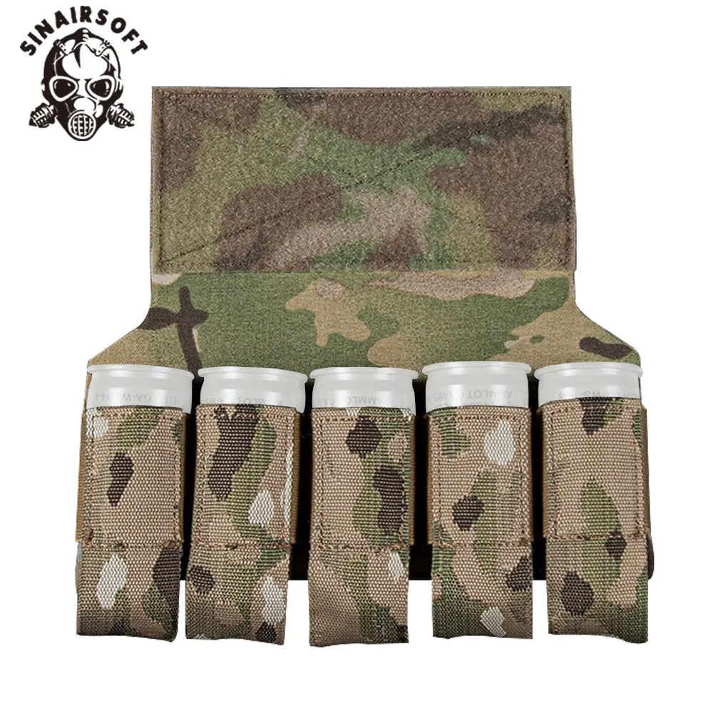 SINAIRSOFT-Airsoft-M203-Grenade-Pouches-Chest-Rig-Hanging-D3CRM-MK3-MK4 ...