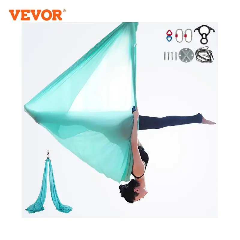 Carabiner Aerial Yoga Hammock | Hanging Ceiling Hammock Yoga - 11yd 9 ...