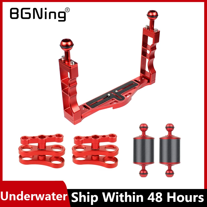 Upgraded DSLR Underwater Triangle Tray Stabilizer Action Camera Diving ...