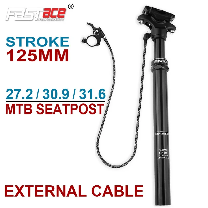 FASTACE-External-Cable-MTB-Seatpost-31-6-27-2-30-9mm-Mountain-Bike ...