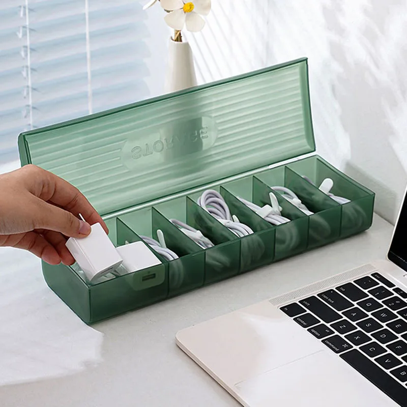 Charge-Cable-Organizer-Box-Data-Cable-Storage-Box-USB-Power-Cord ...
