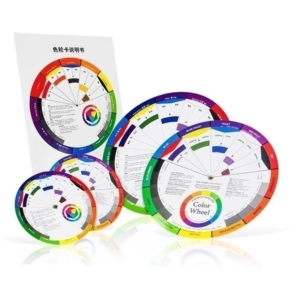 Tattoo-Permanent-Makeup-Accessories-Color-Wheel-for-Amateur-and ...