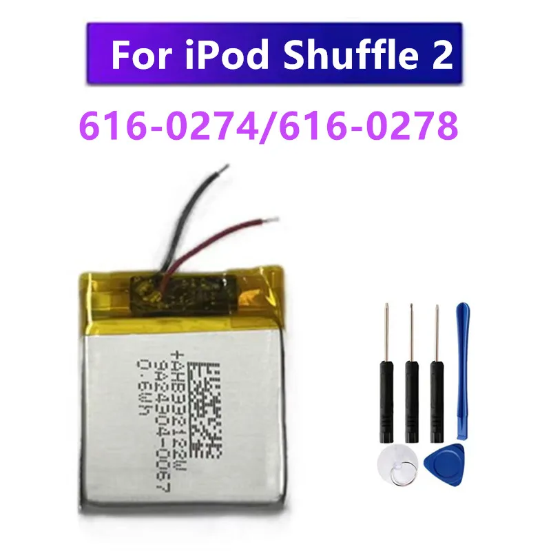 616-0274-616-0278-Battery-For-iPod-Shuffle-2-Generation-Shuffle-2nd-G2 ...