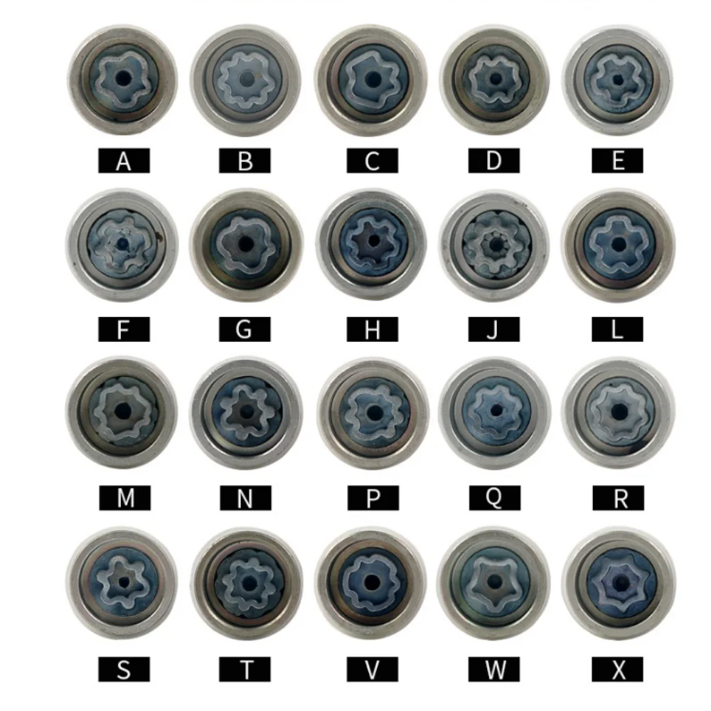 AZGIANT-1SET-Anti-Theft-Wheel-Locking-Lug-Nut-Set-For-Audi-80-100-200 ...