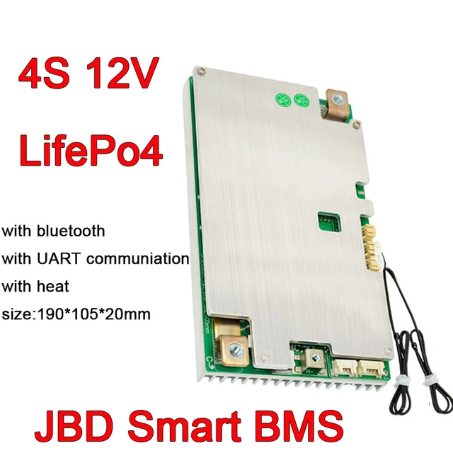 4S 12V JBD Smart BMS Untuk Baterai Lifepo4 60A Hingga 120A, 58% OFF