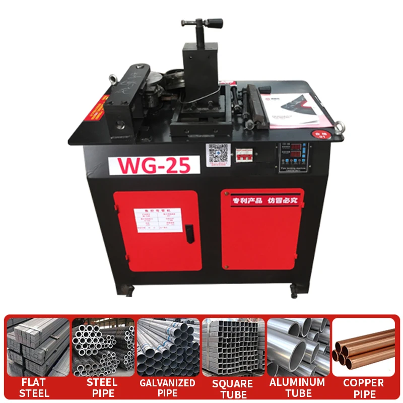WG-25-38-51-Hydraulic-Automatic-CNC-SS-Square-Steel-And-Tube-Bending ...