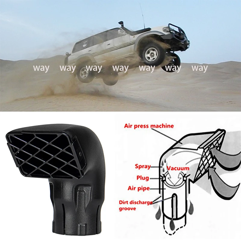 1pc Universal 3inch / 3.5inch Waterproof Air Intake Snorkel Off Road ...