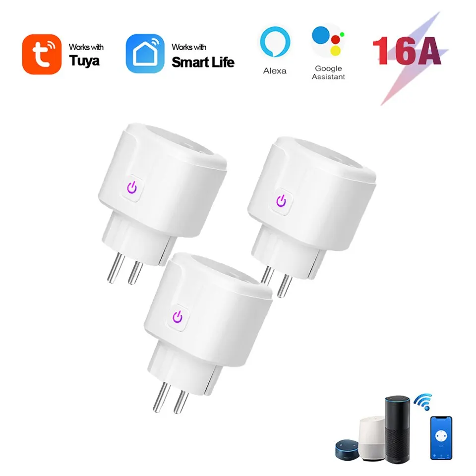 Tuya-WiFi-Socket-Plug-Tuya-16A-EU-Outlet-Smart-Life-WiFi-Plug-with-APP ...