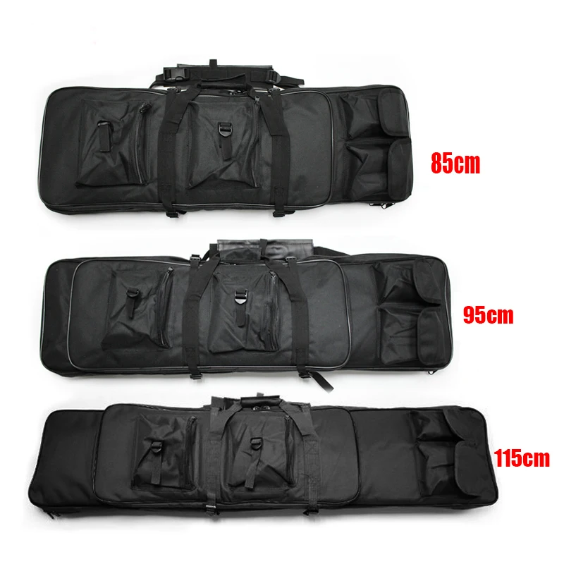 95cm-85cm-115cm-Airsoft-Double-Carbine-Padded-Case-Gun-Bag-Rifle-Case ...