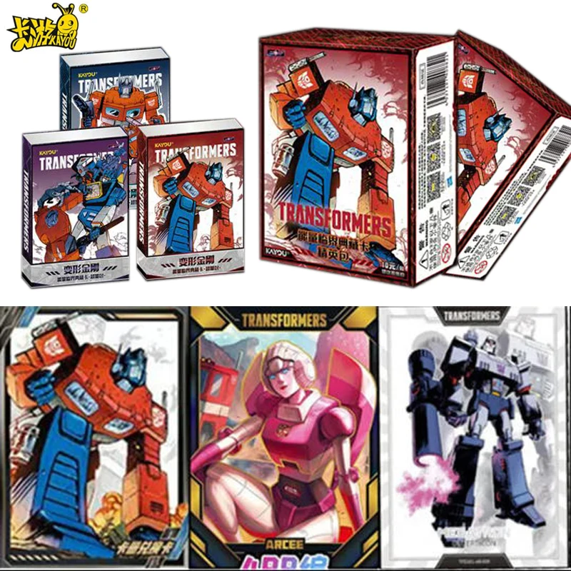 KAYOU Genuine Transformers Cards Energy Criticality Collector's Edition ...
