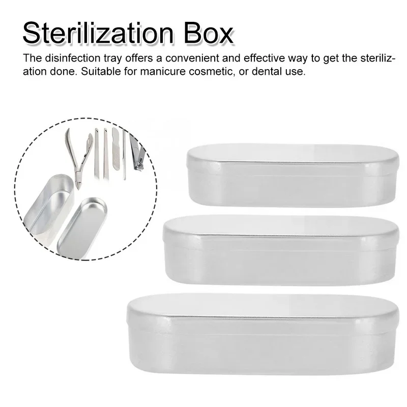 Manicure Sterilizer Sterilizer Box Dental Nail Tool Tray Container ...