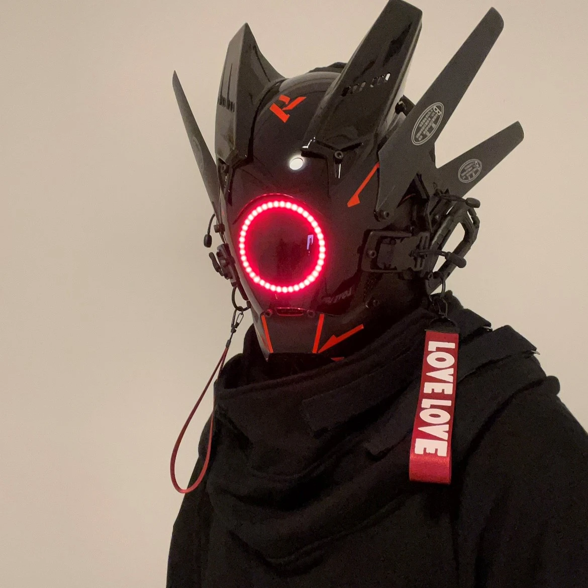 Cyberpunk Mask Cosplay Mask Cosplay Photography Street Shoot Mask Show ...