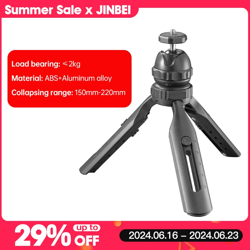 JINBEI-L-22-Octopus-Flexible-Tripod-Stand-Phone-Camera-Table-Desk-Mini ...
