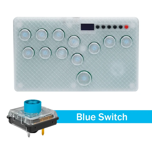 Fightingbox Arcade Fighting Stick Controller Mini HitBox Mechanical ...