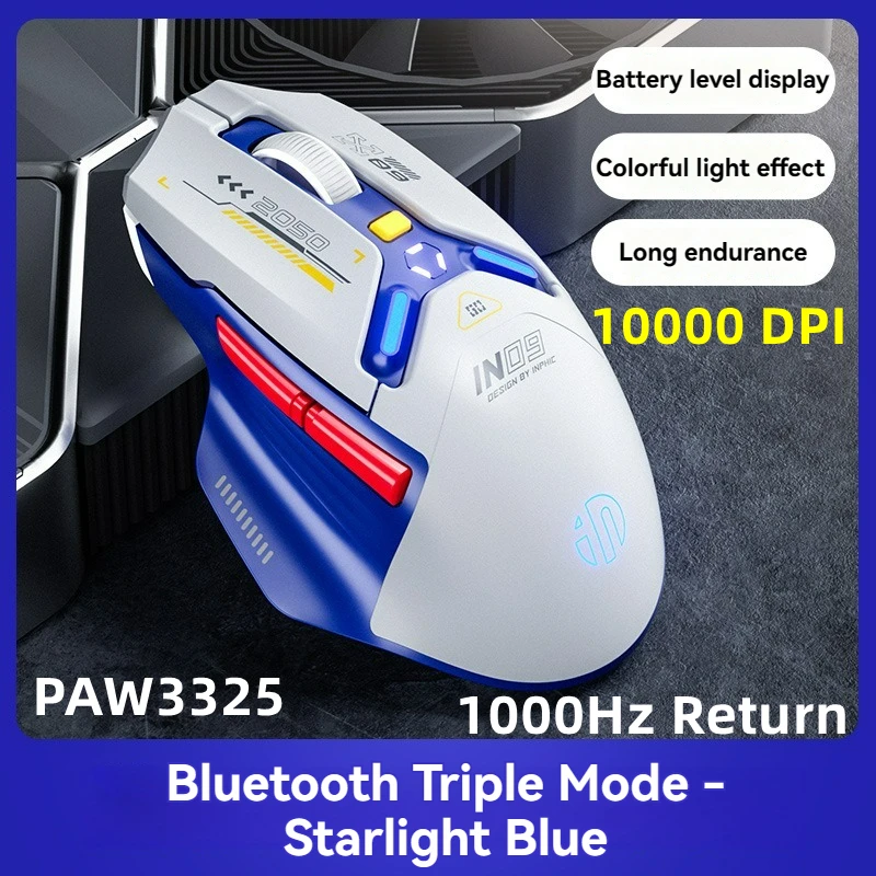 Tri-Mode-Connection-10000DPI-2-4G-Wireless-Bluetooth-Gaming-Mouse ...