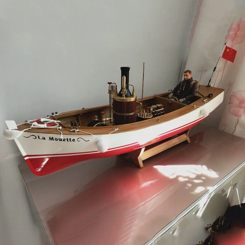 RC-Steam-Boat-Model-Simulation-Steam-Powered-Yacht-Remote-Control ...