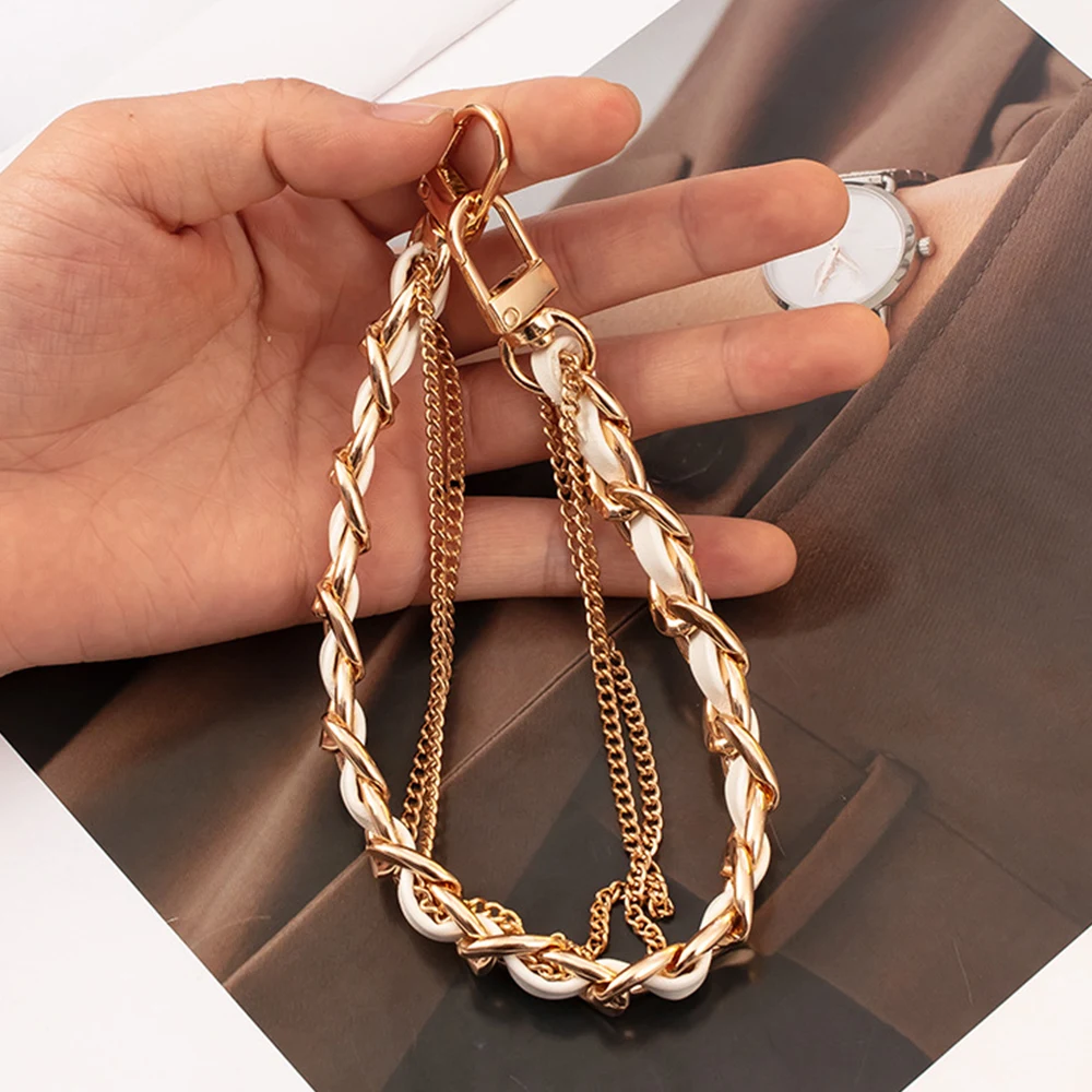 30cm Purse Chain Strap Crossbody Handbag Chains Replacement Leather ...
