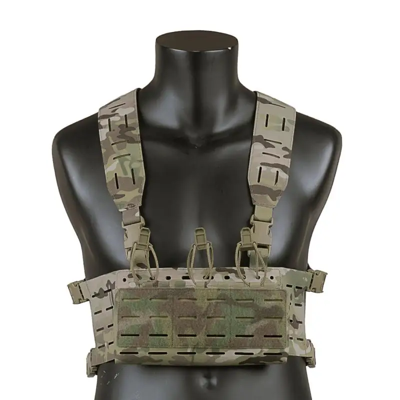 Quick Release Molle Tactical Ultra Light Chest Hanging Chest Rig Vest X ...