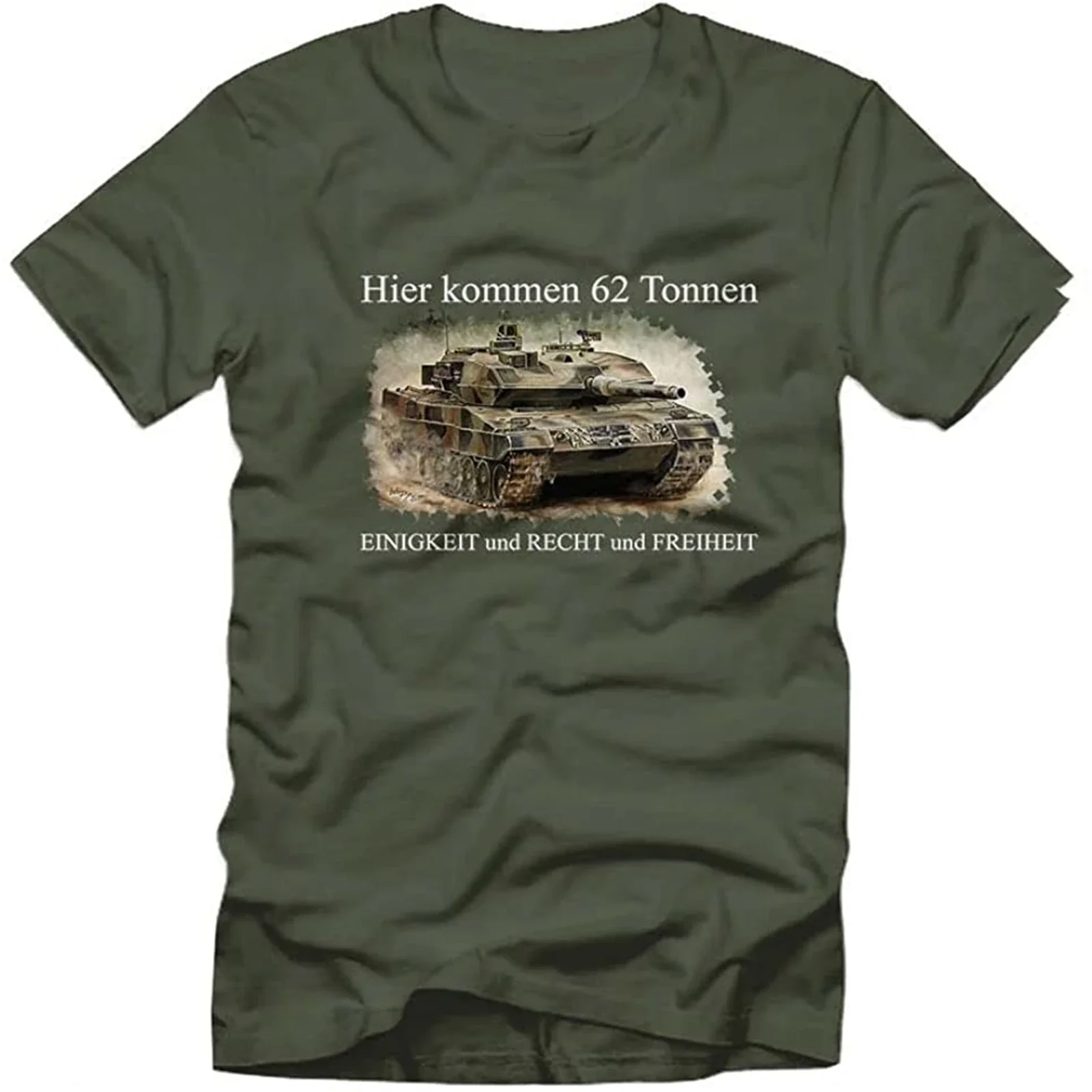 Bundeswehr-German-Army-Leopard-2-Main-Battle-Tank-T-Shirt-100-Cotton-O ...