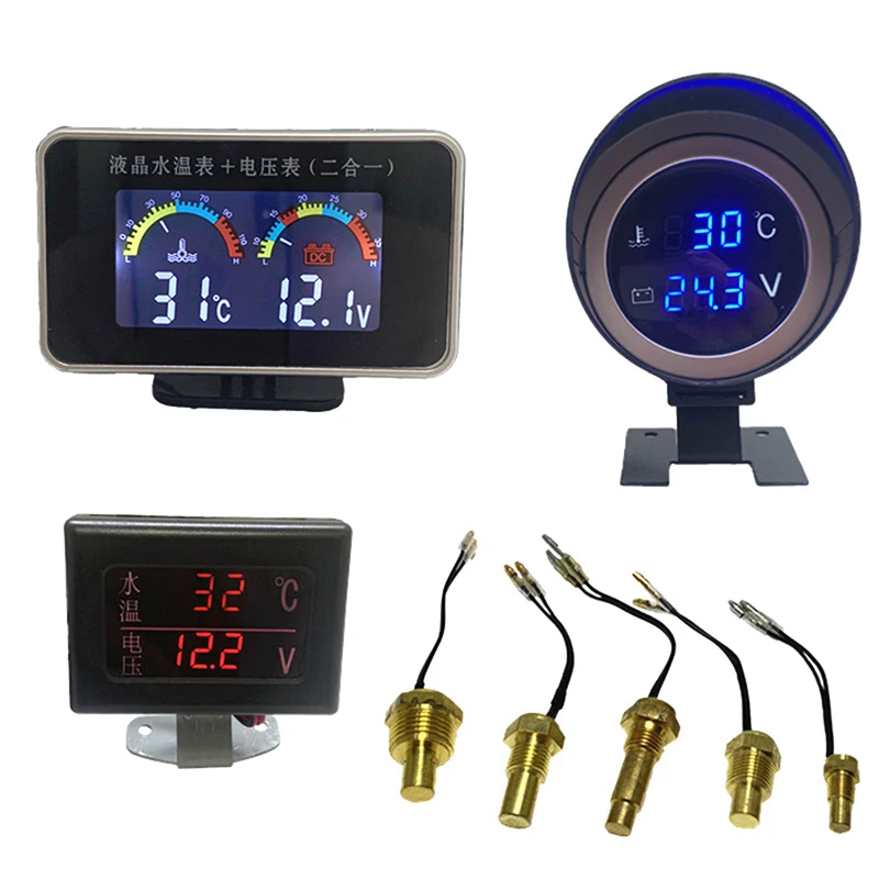 12V-24V-Water-Temperature-Sensor-Temp-Sender-50K-Head-Plug-10MM-12MM ...