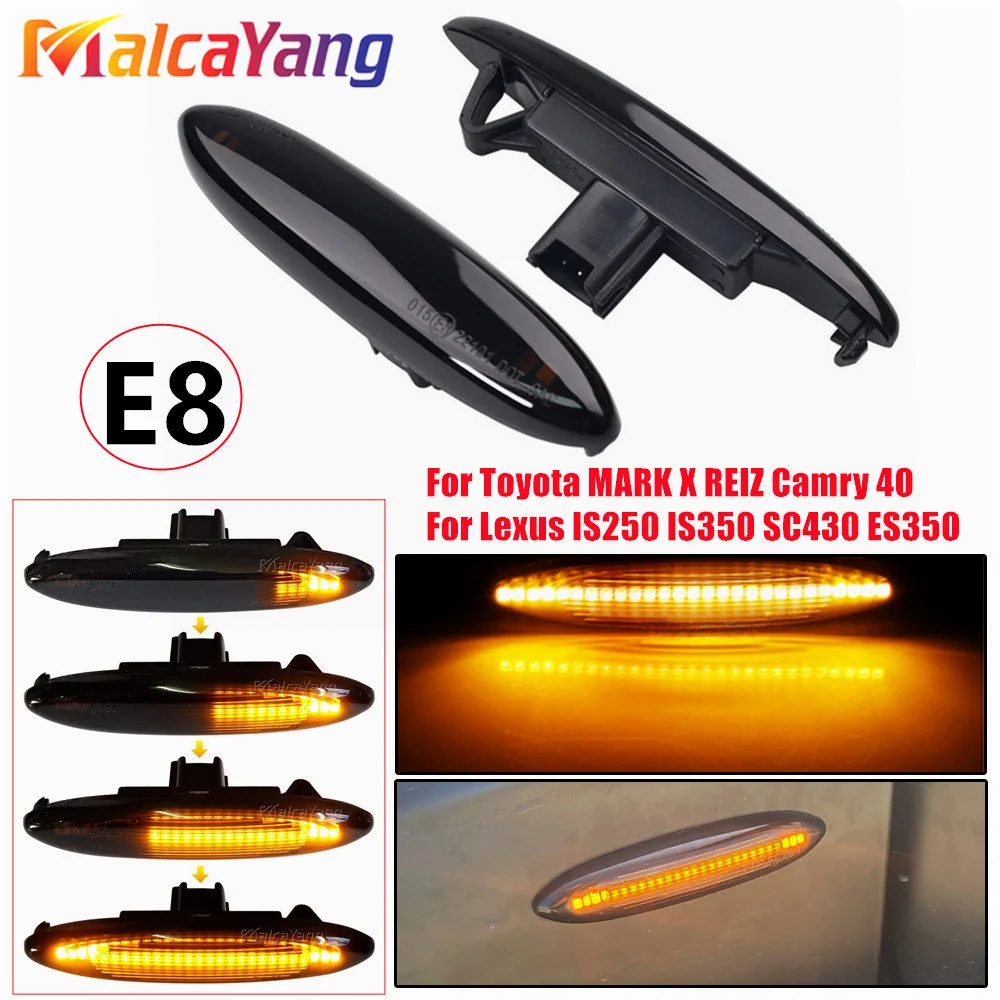 2x-Dynamic-Led-Side-Marker-Turn-Signal-Lights-Indicator-Lamps-For ...