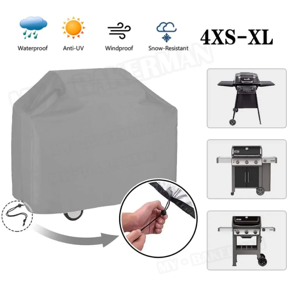 8-size-outdoor-barbecue-cover-Dust-and-waterproof-Weber-Heavy-Duty ...