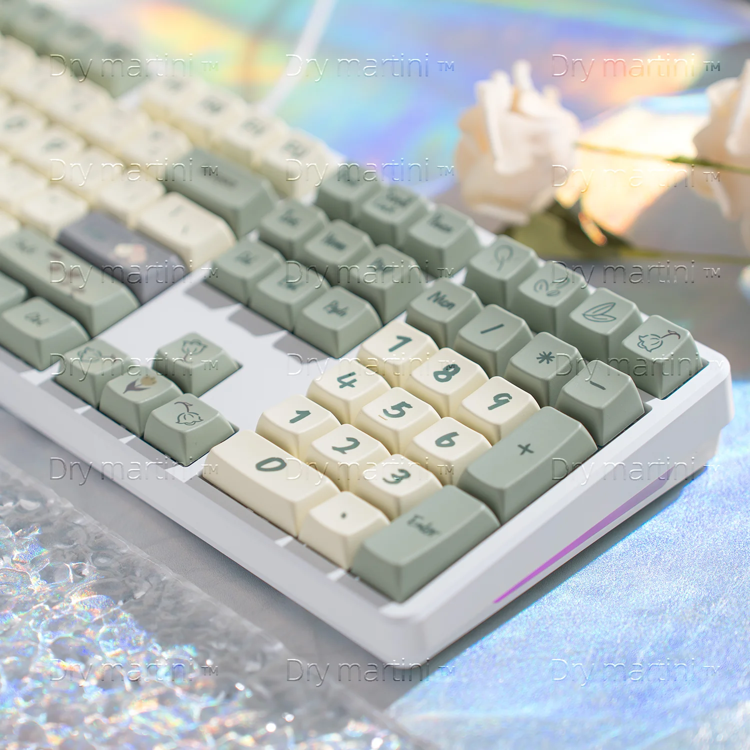 DM108-2-4G-Bluetooth-Wired-Full-Key-Mechanical-Keyboard-Gasket-Three ...