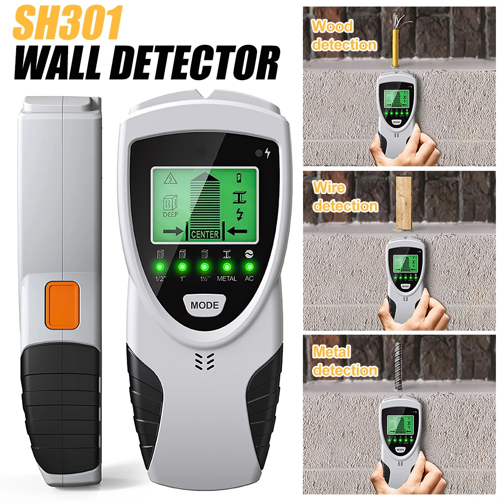 5-in-1-Profession-Stud-Finder-Handheld-Wood-Studs-Metal-Detecion ...