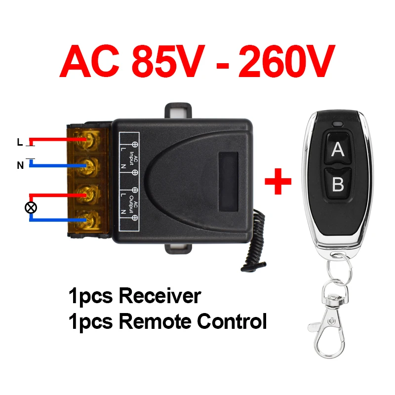 Remote Control Switch Long Range 220v | Transmitter | Rf Relay - High ...
