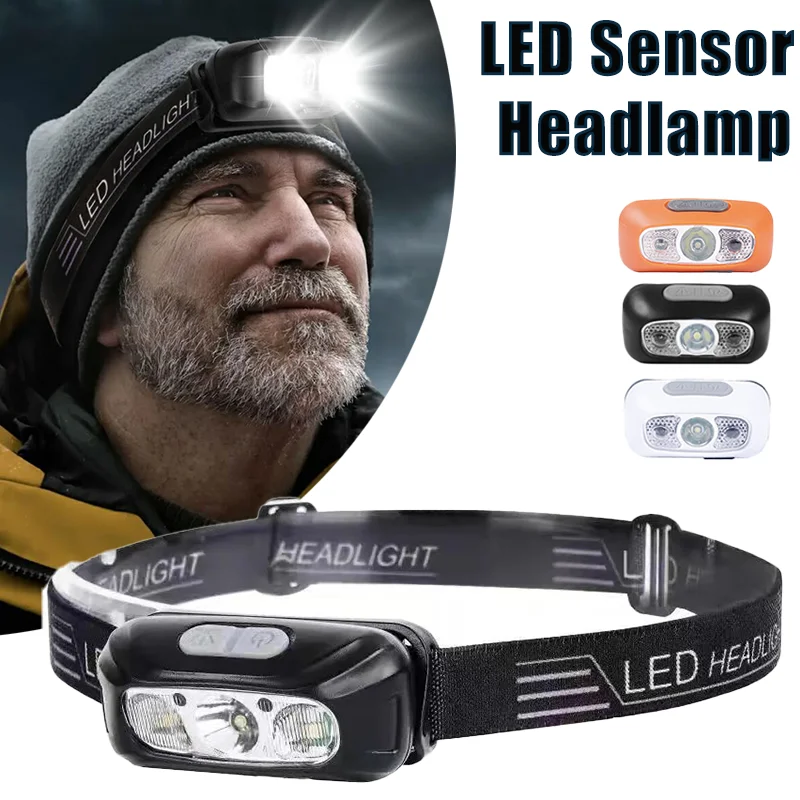 Portable-Mini-LED-Headlamp-Strong-Light-LED-Sensor-Headlamp-Powerful ...