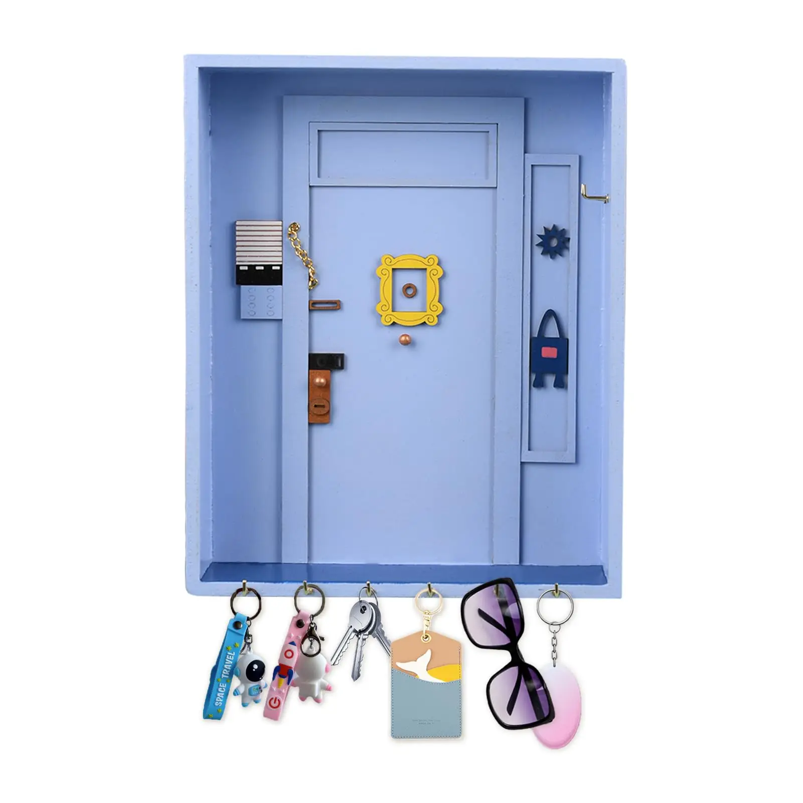 Friends-Key-Holder-Monica-s-Door-Storage-Cute-Home-Gift-for-TV-Show ...