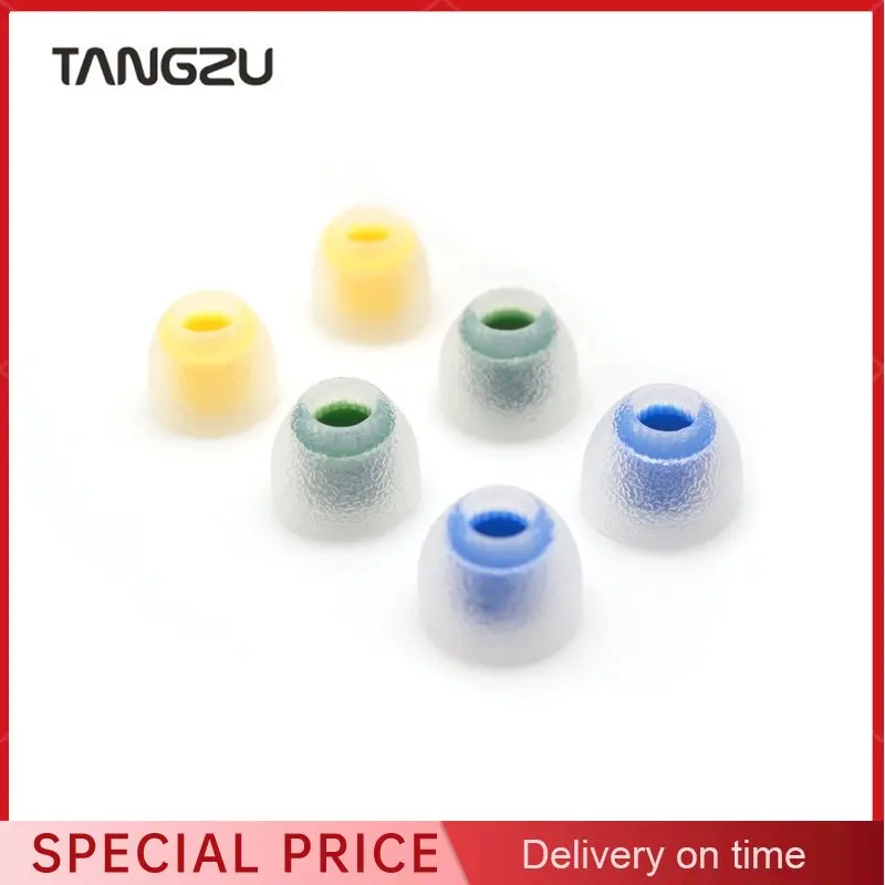 Tangzu-Tang-Sancai-Noise-Isolating-Silicone-Ear-Tips-Soft-Eartips-Cover ...