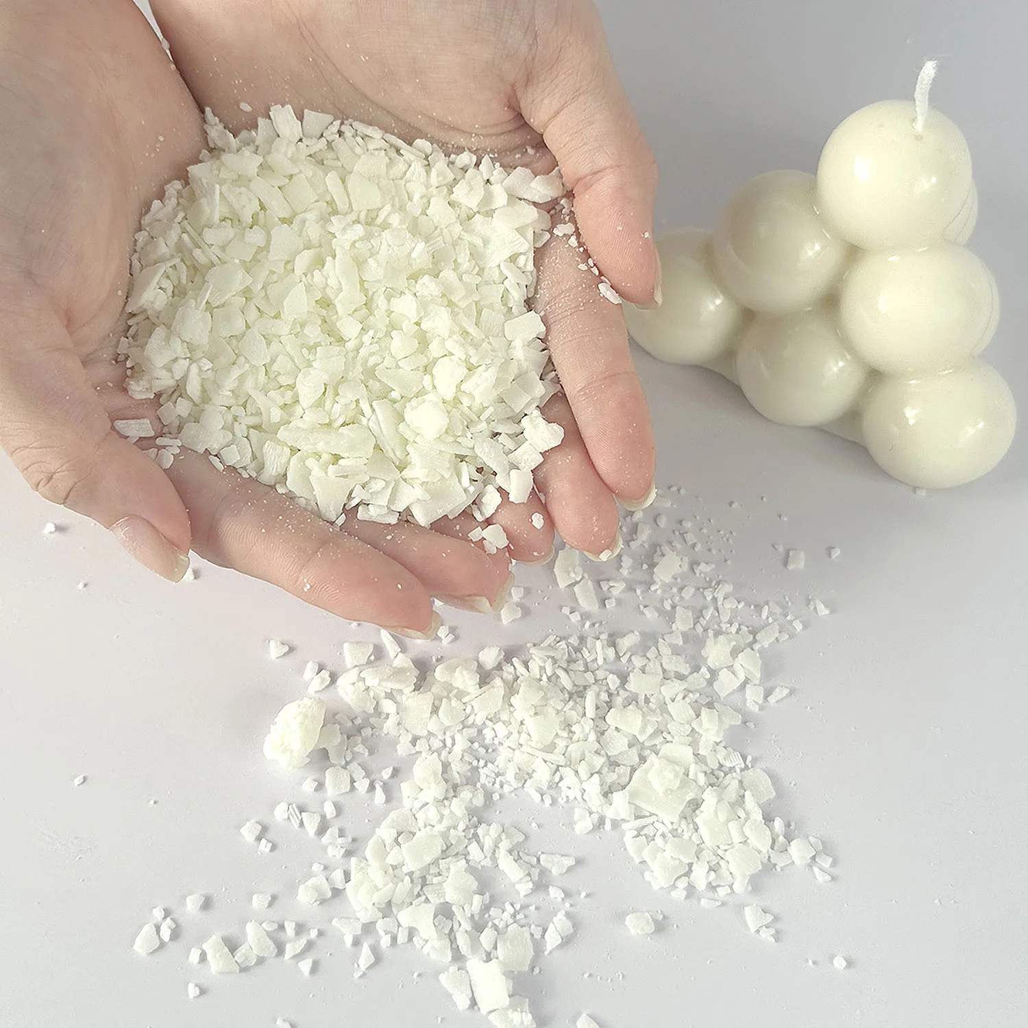 500g-Nature-Soy-Wax-for-DIY-Handmade-Scented-Candle-Making-Craft ...