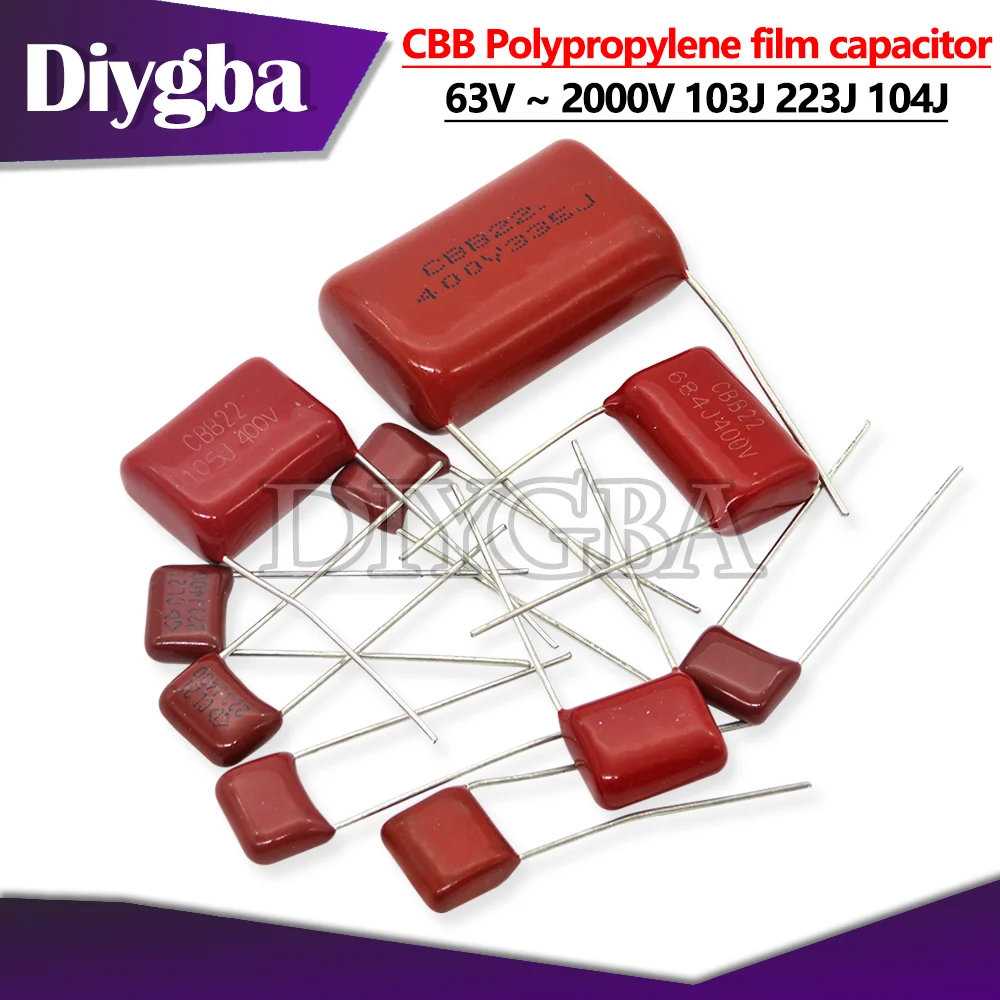 10PCS 100V 250V 400V 450V 630V 2KV 103J 223J 104J 224J 334J 473J 474J ...