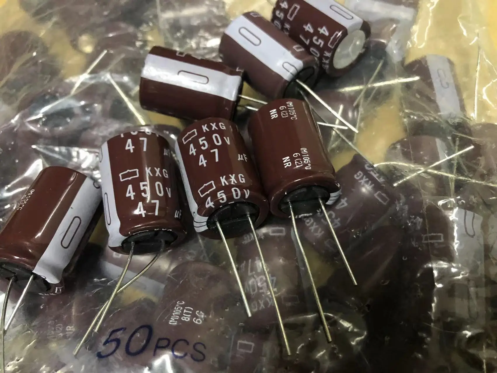 2024-NEW-10PCS-450V-47uF-NIPPON-CHEMI-CON-450V47UF-18x25mm-KXG ...