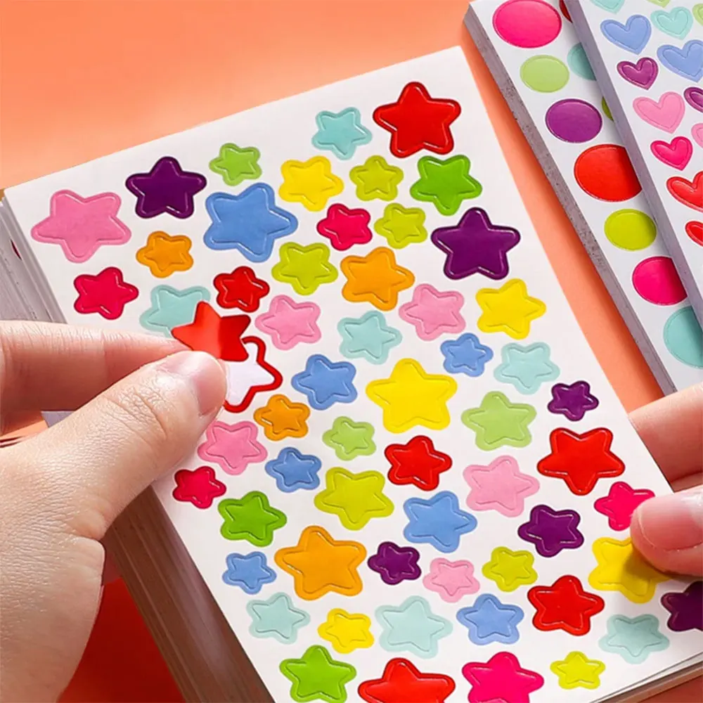 Pegatinas-de-dibujos-animados-para-ni-os-cara-linda-sonrisa-estrella ...