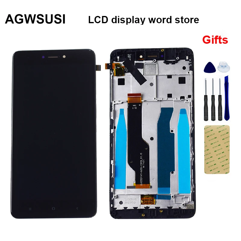 Xiaomi redmi note 4X note4X note 4 LCD 터치 스크린 글로벌 버전, 스냅드래곤 625 LCD 화면 ...